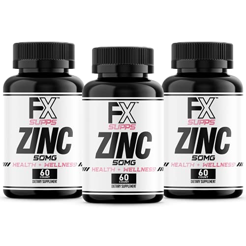 FX SUPPS zinc capsules for wellness