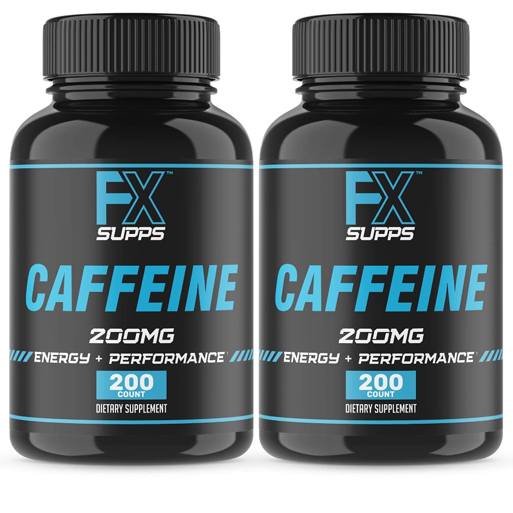 FXSUPPS caffeine energy boost capsules