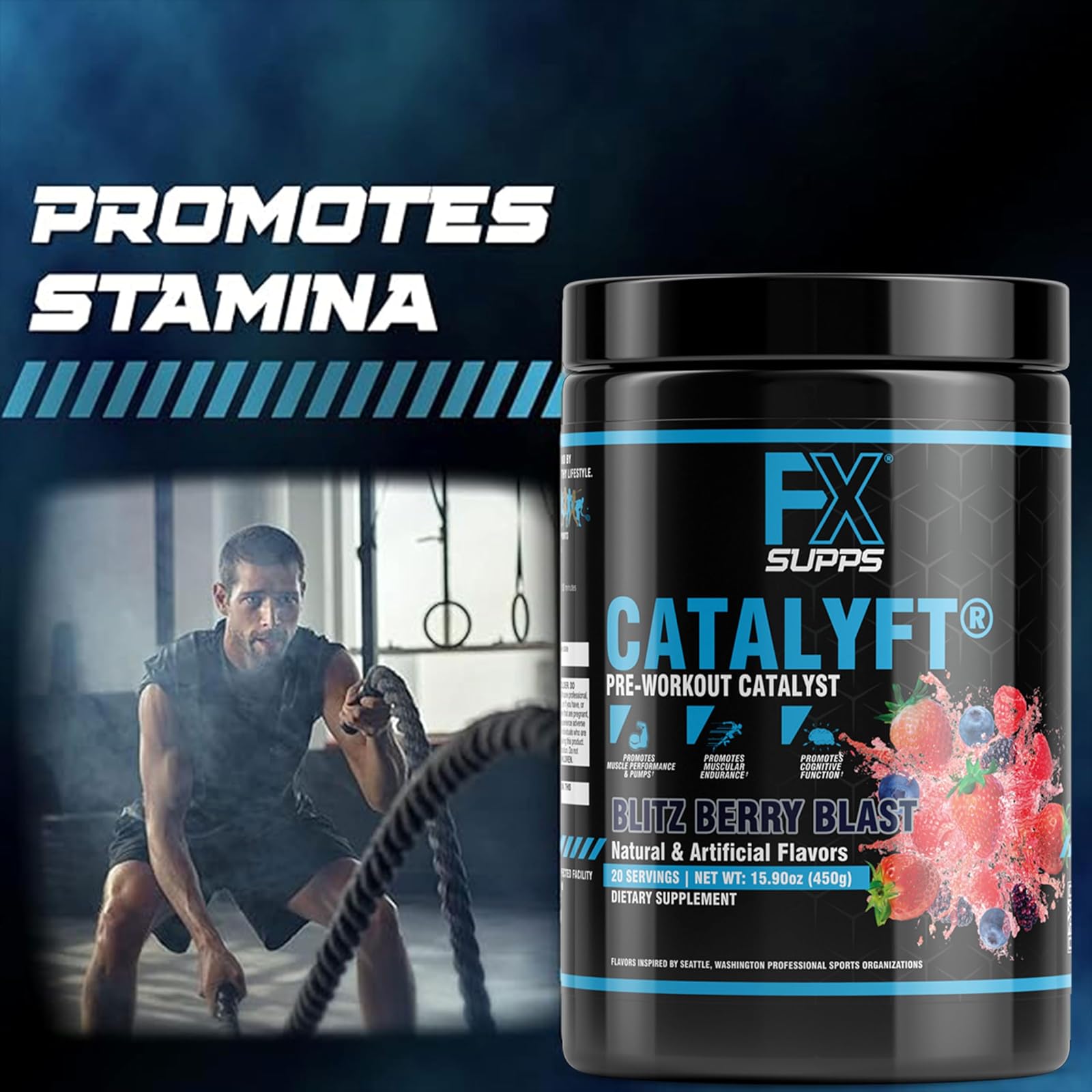 FXSUPPS Catalyft for intense workouts