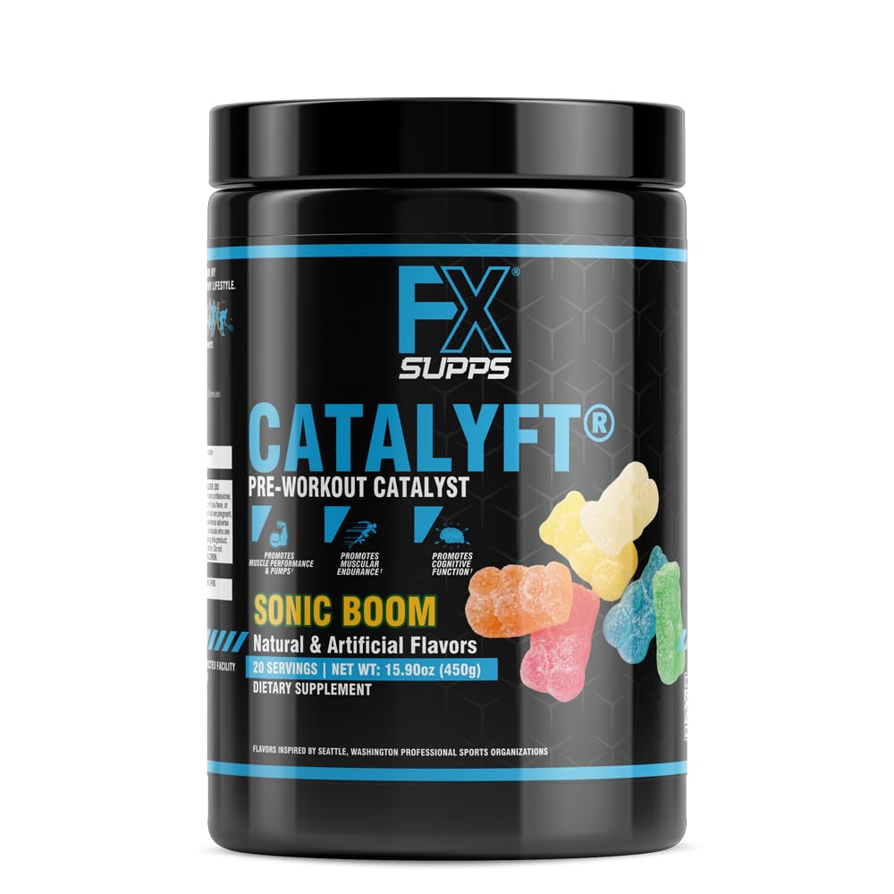 FXSUPPS pre-workout powder for energy