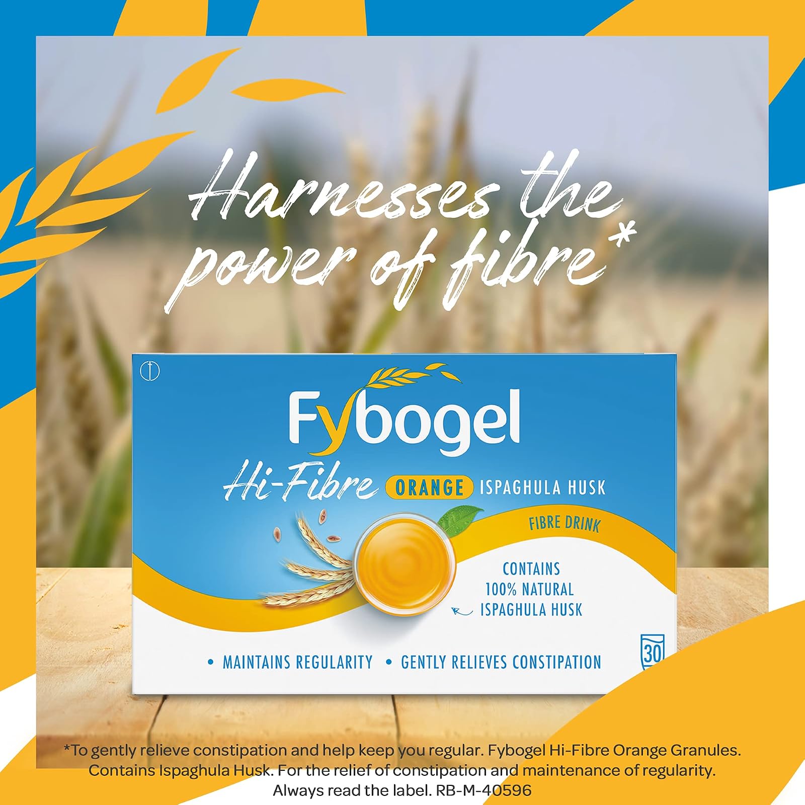 Fybogel for regular bowel movements