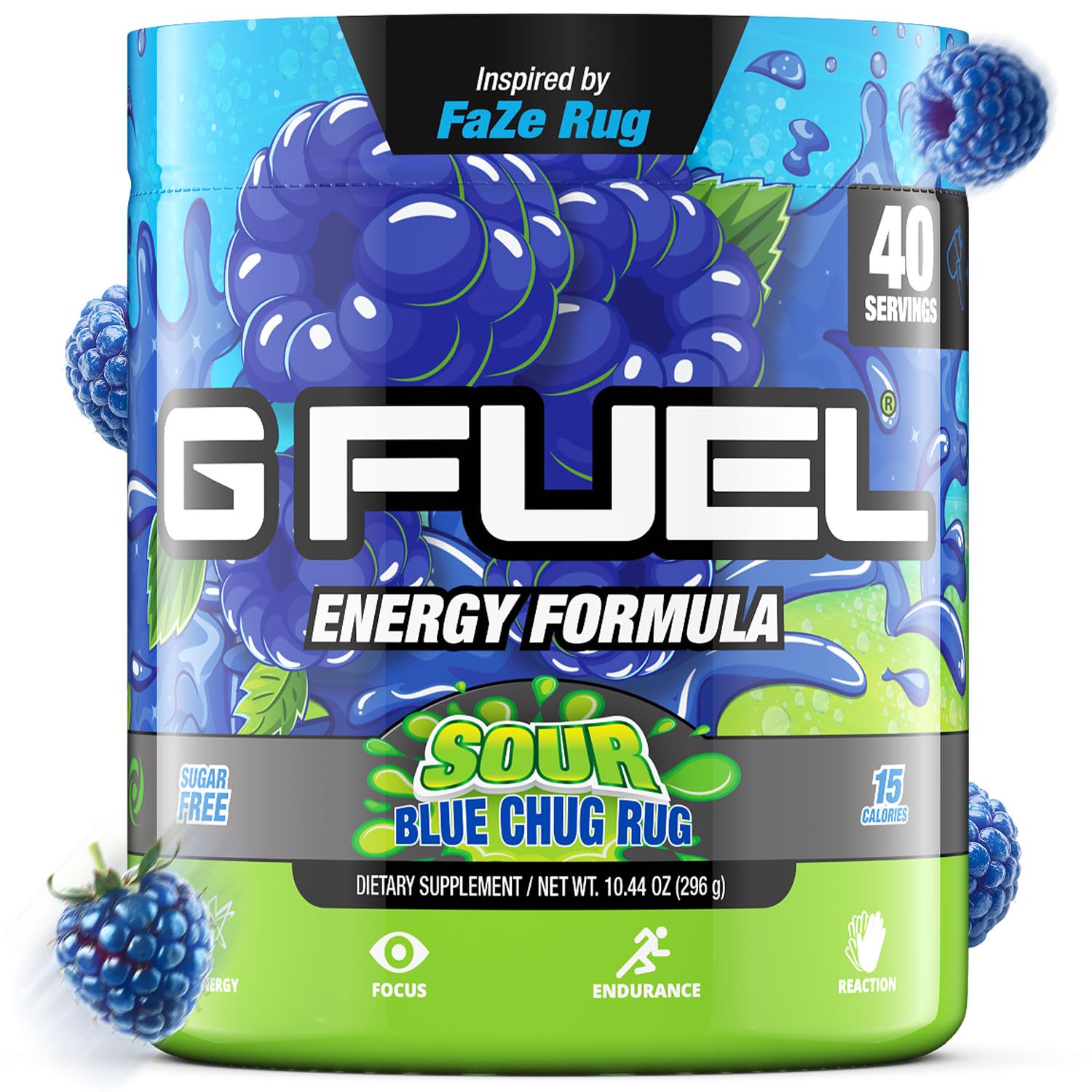 G Fuel Chug Rug pre-workout energy boost