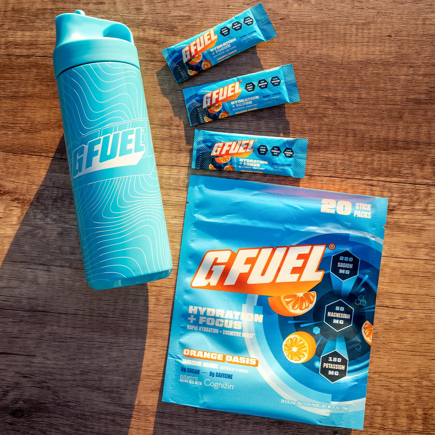 G Fuel electrolytes for post-workout recovery