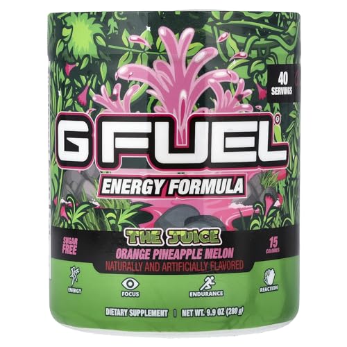 G Fuel energy drink powder for pre-workout