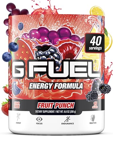 G Fuel Fruit Punch energy drink powder