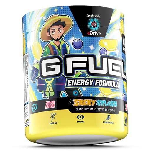 G Fuel pre-workout energy drink mix