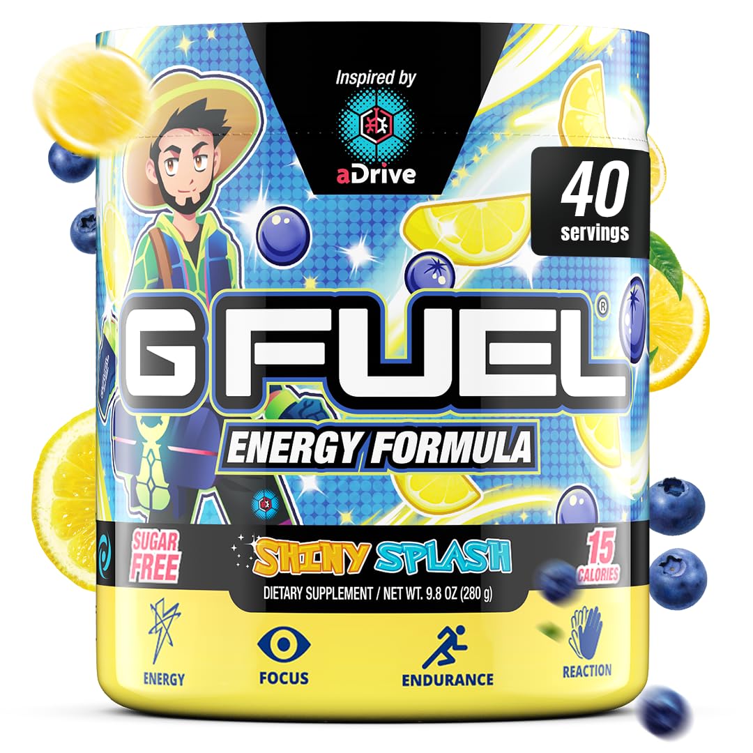 G Fuel Raging Gummy Fish pre-workout powder