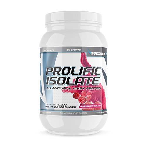 G6 whey protein isolate raspberry flavour