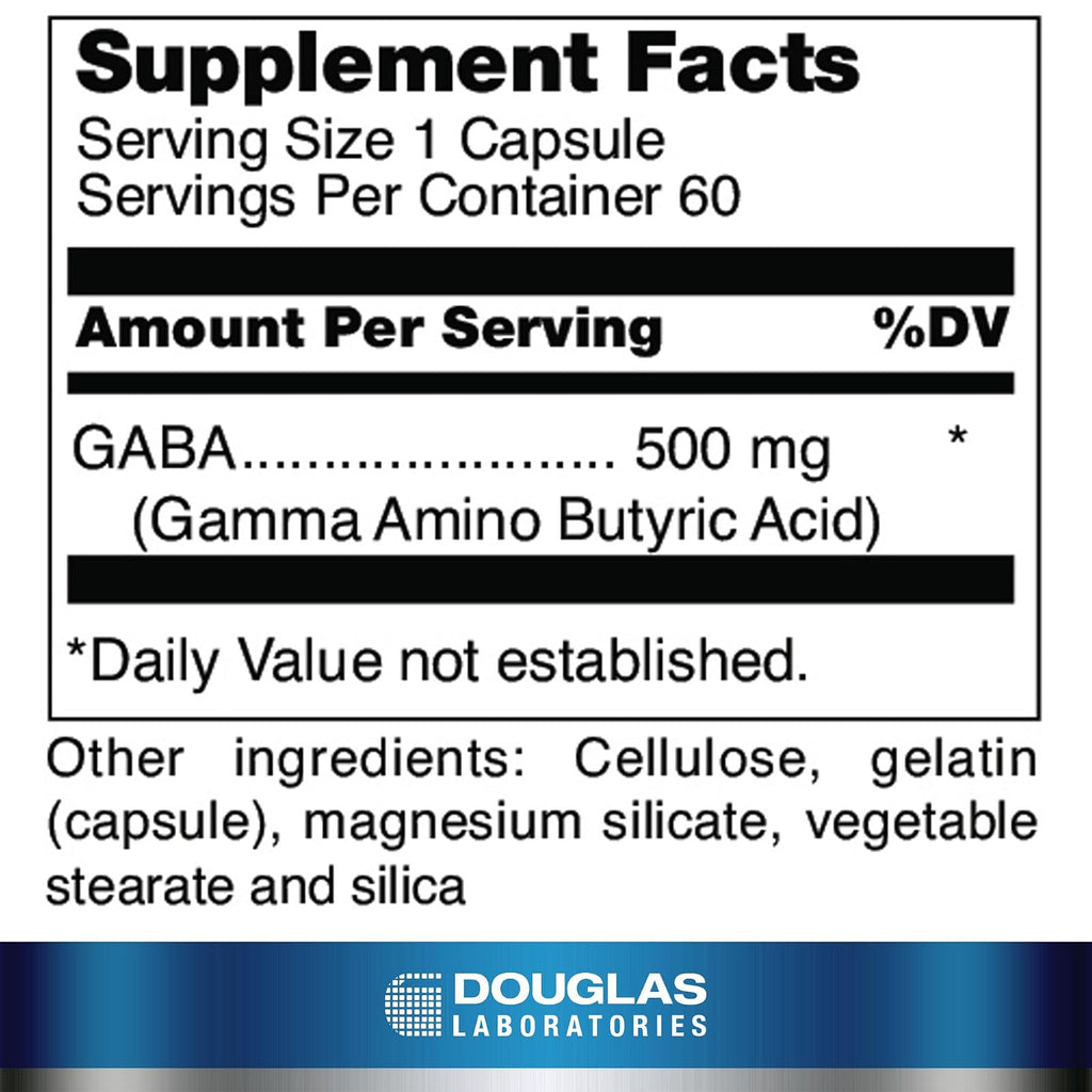 GABA 500 mg for stress relief