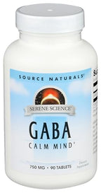 GABA 750 mg multivitamins for relaxation