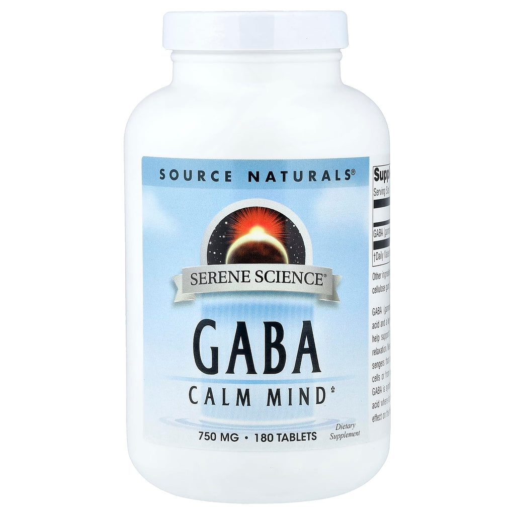 GABA 750 mg multivitamins for relaxation