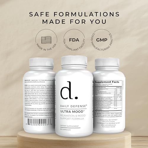 GABA and 5-HTP mood blend