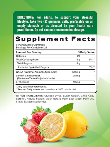 GABA and L-Theanine gummies