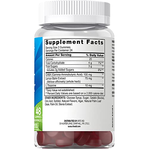 GABA and L-Theanine gummies