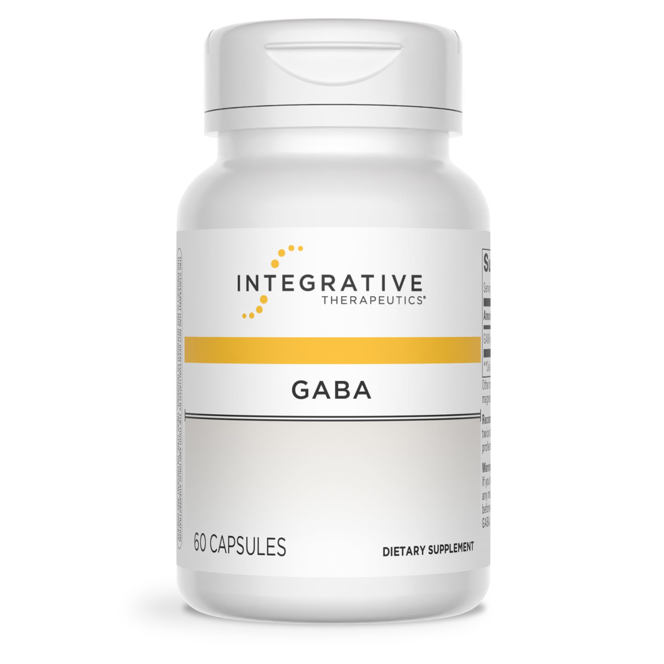 GABA brain health supplement capsules
