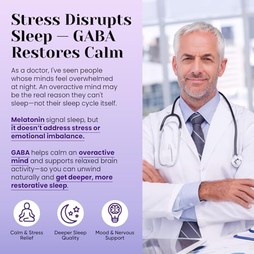 GABA capsules for improved sleep quality