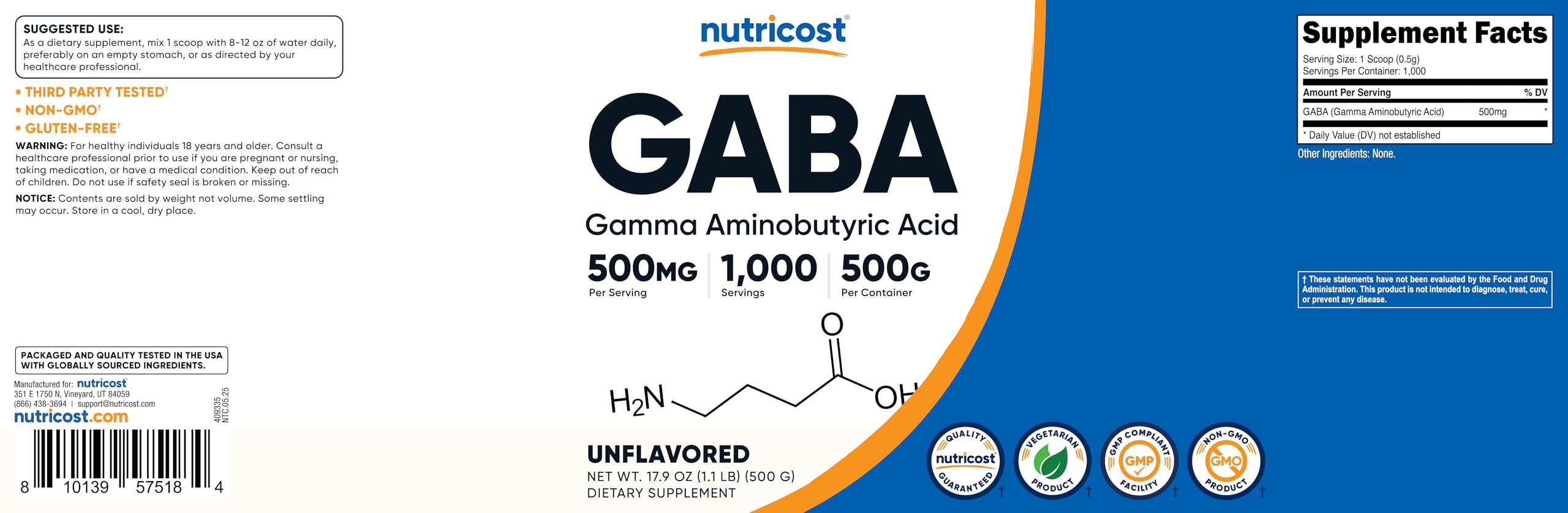GABA for a quieter night’s sleep