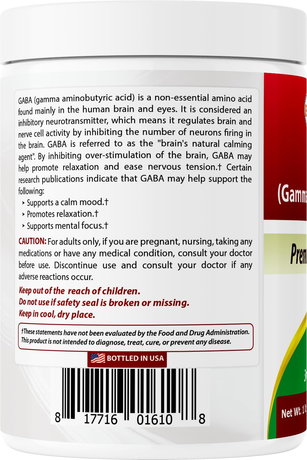 GABA for anxiety relief and calmness