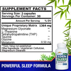 GABA free sleep aid with melatonin