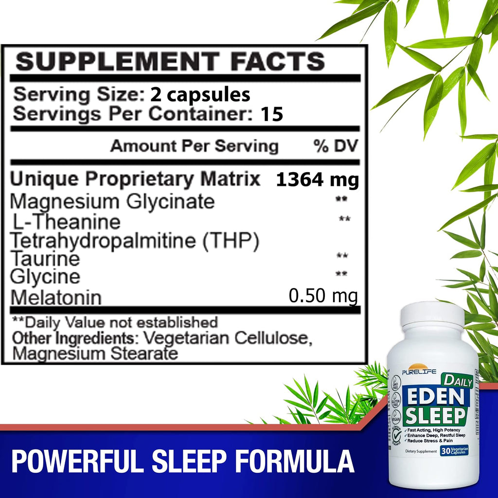 GABA free sleep aid with melatonin