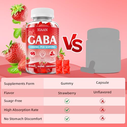 GABA gummies for seniors' wellness