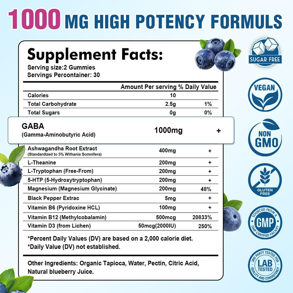 GABA gummies for stress relief