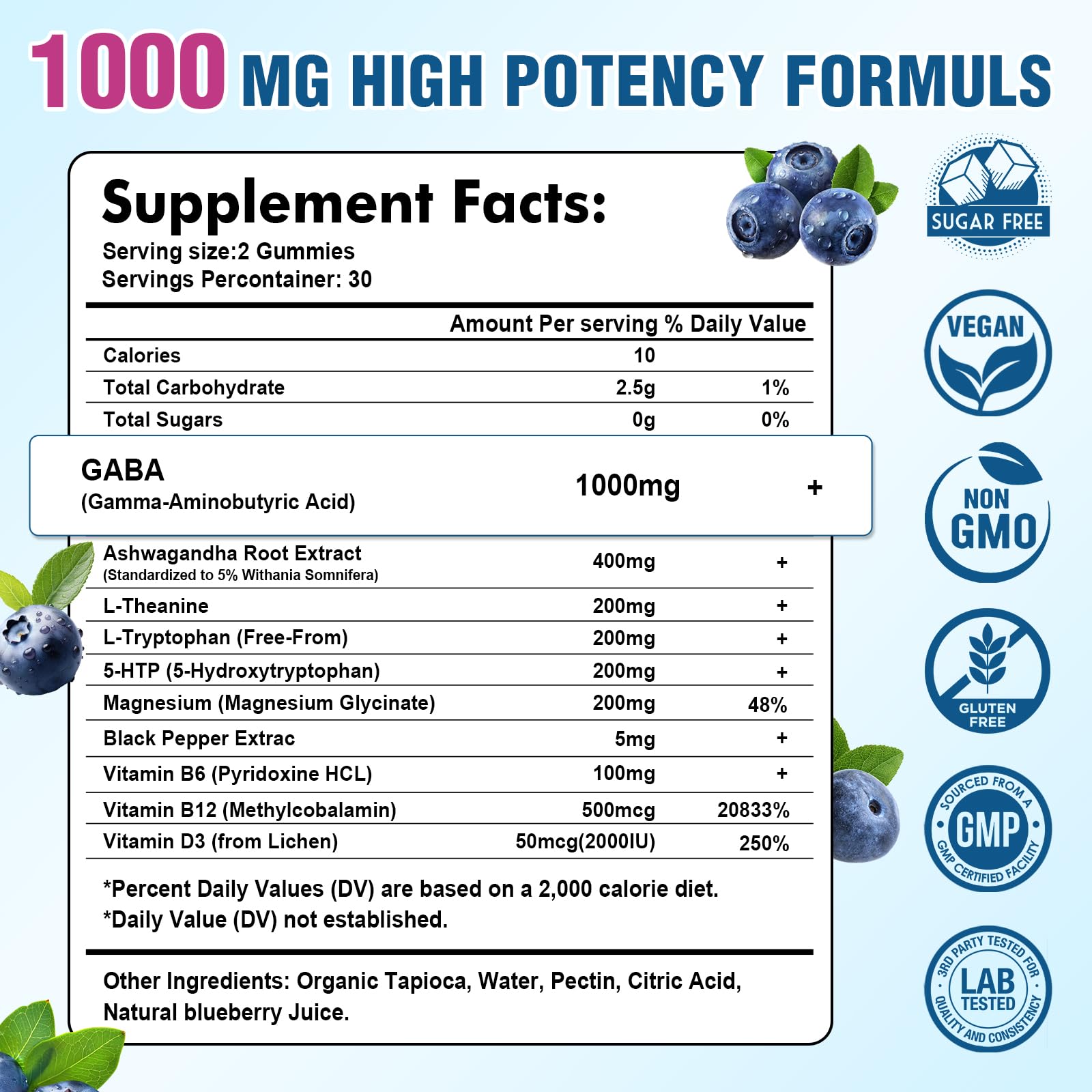 GABA gummies for stress relief