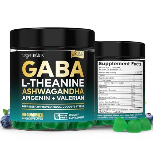 GABA gummies with calming ingredients