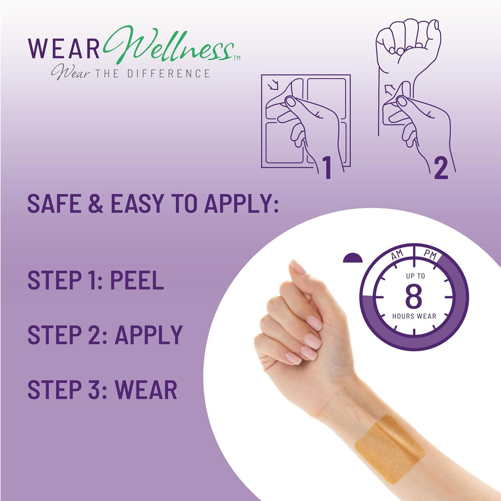 GABA infused herbal wellness patches