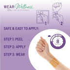 GABA infused herbal wellness patches