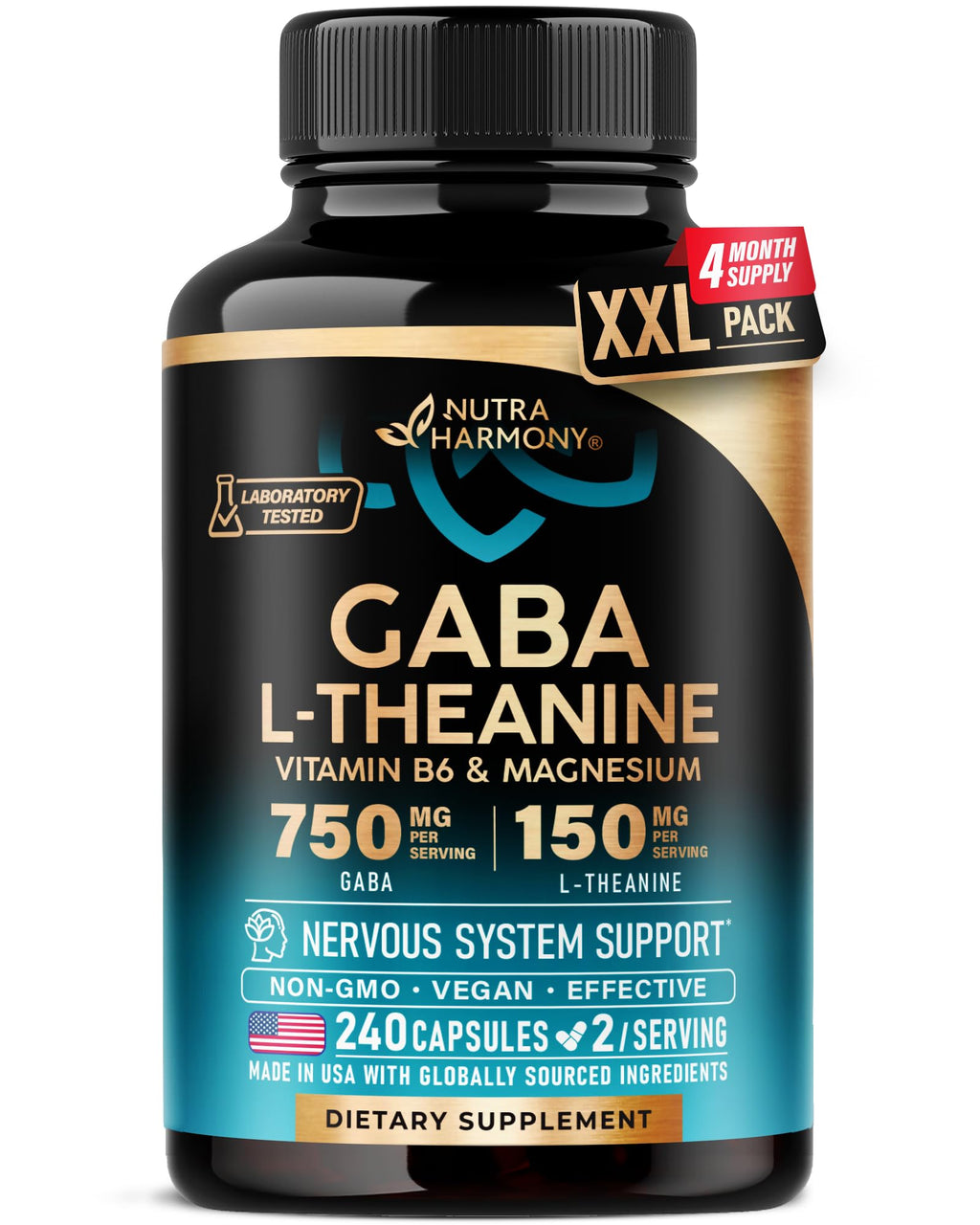 GABA L-Theanine magnesium supplement