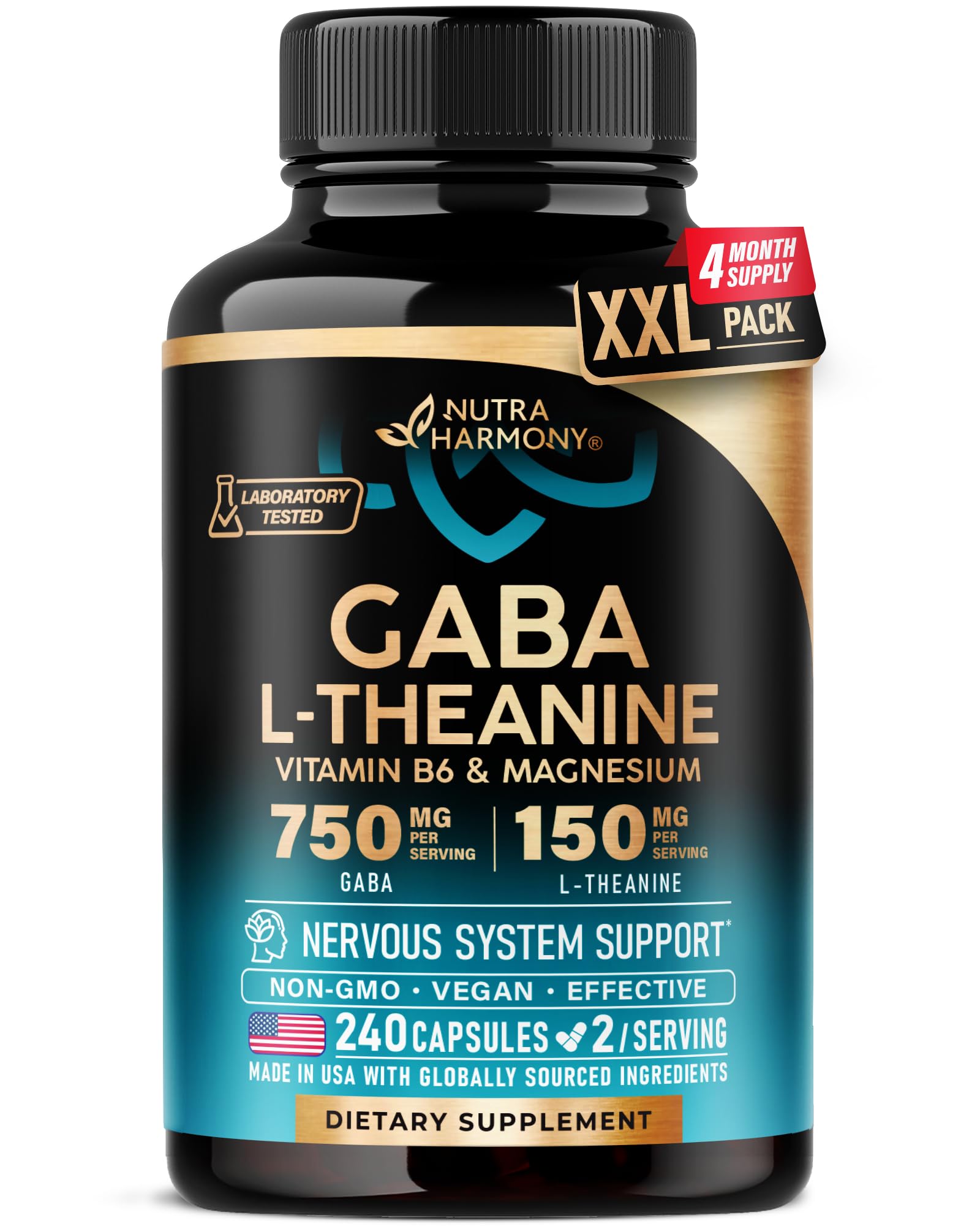 GABA L-Theanine magnesium supplement