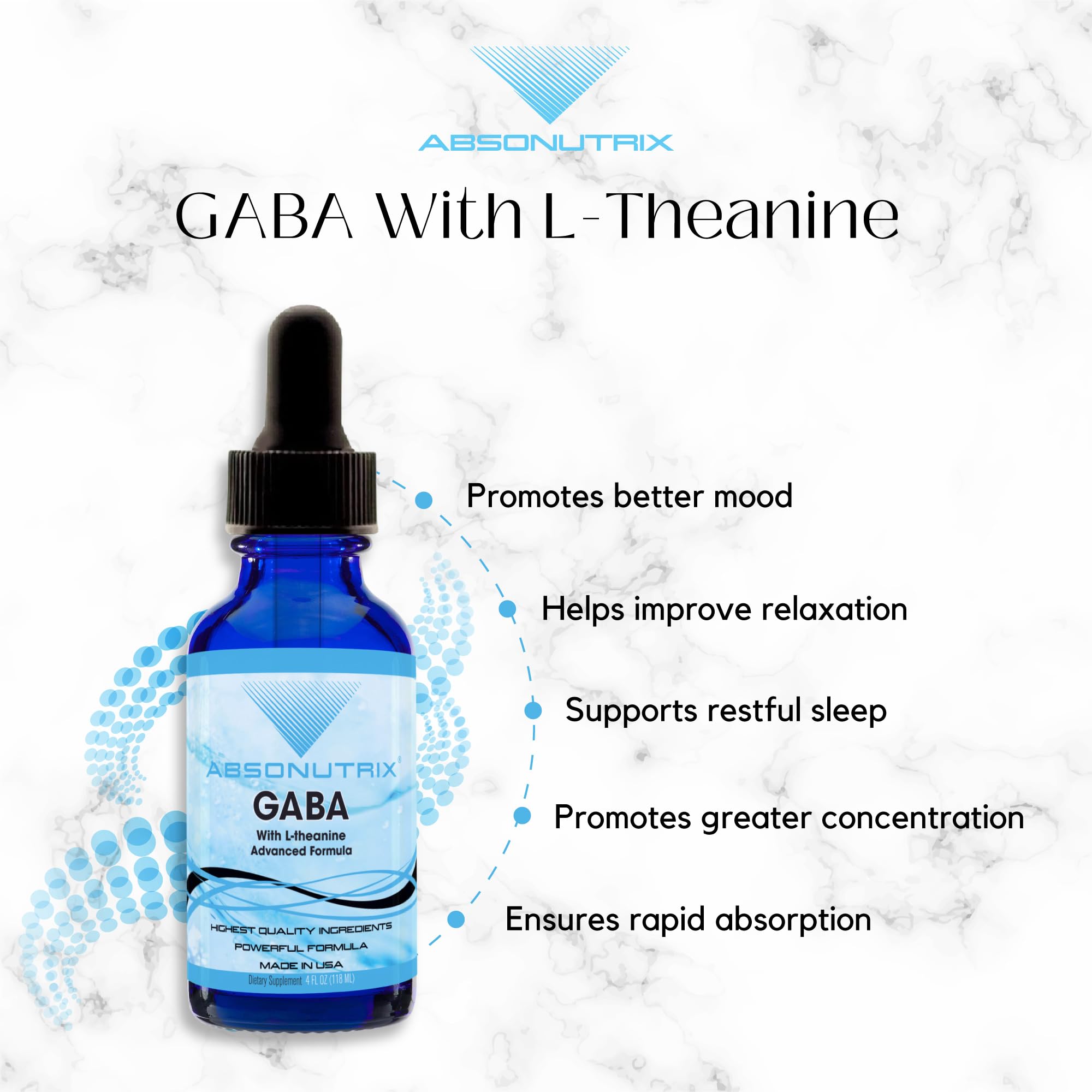 GABA liquid for enhanced focus