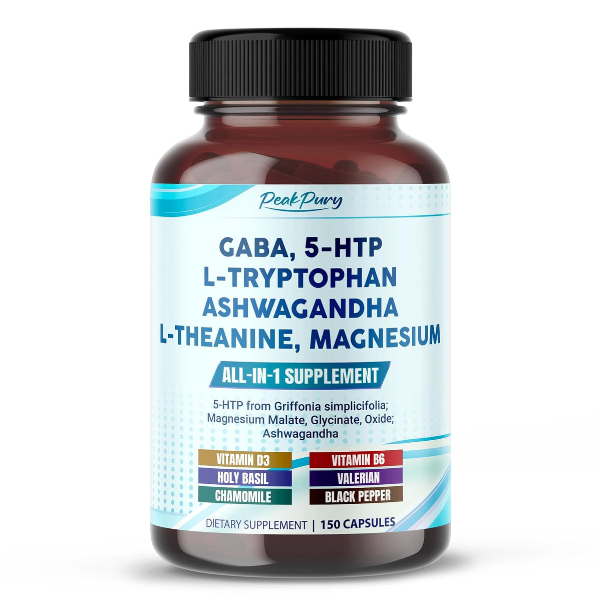 GABA multivitamins for stress relief