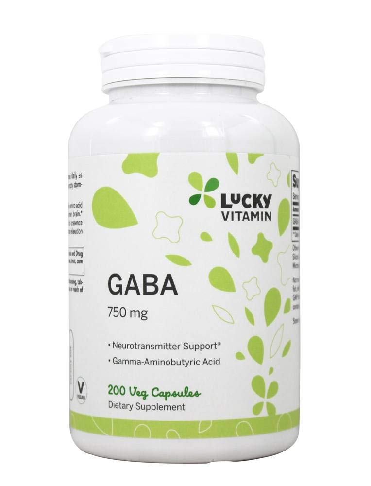 GABA neurotransmitter support capsules