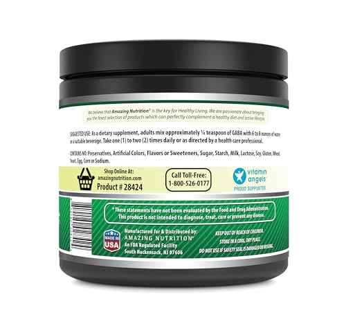 GABA powder for overall wellness