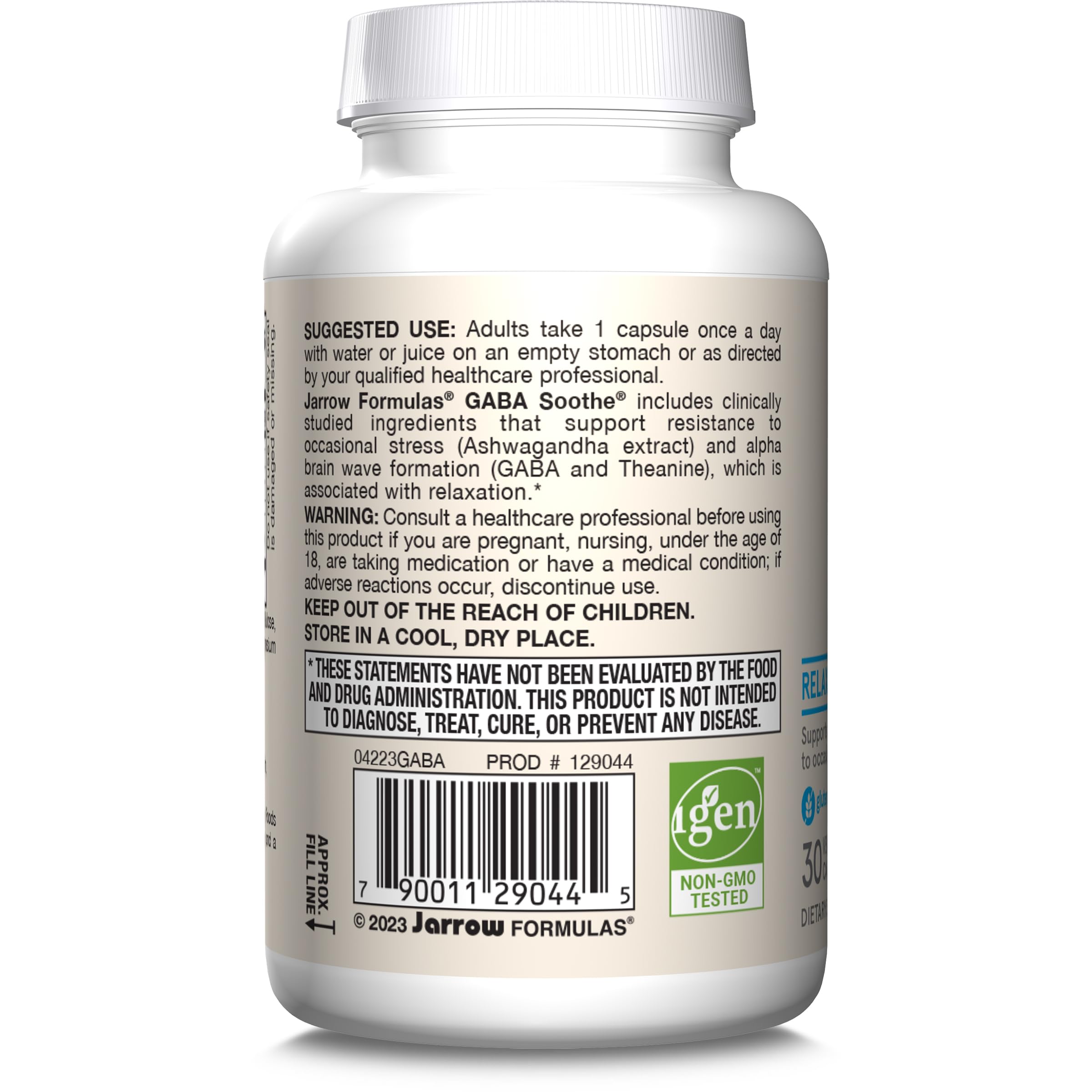 GABA Soothe for emotional balance