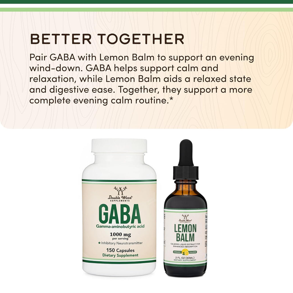 GABA supplement for anxiety support