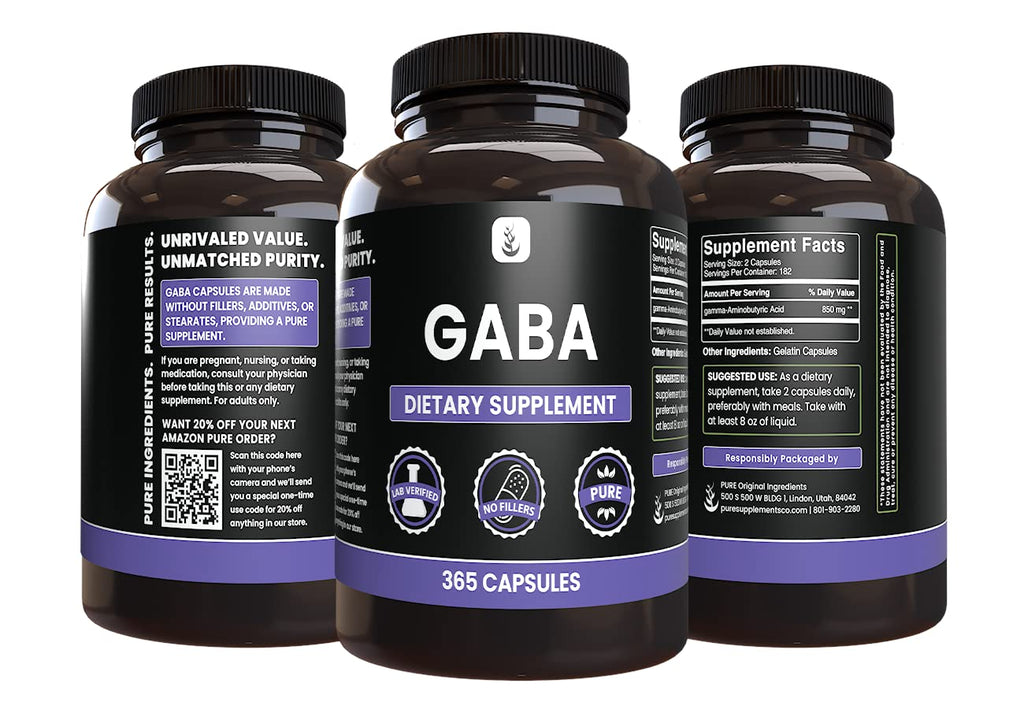 GABA supplement for mood balance