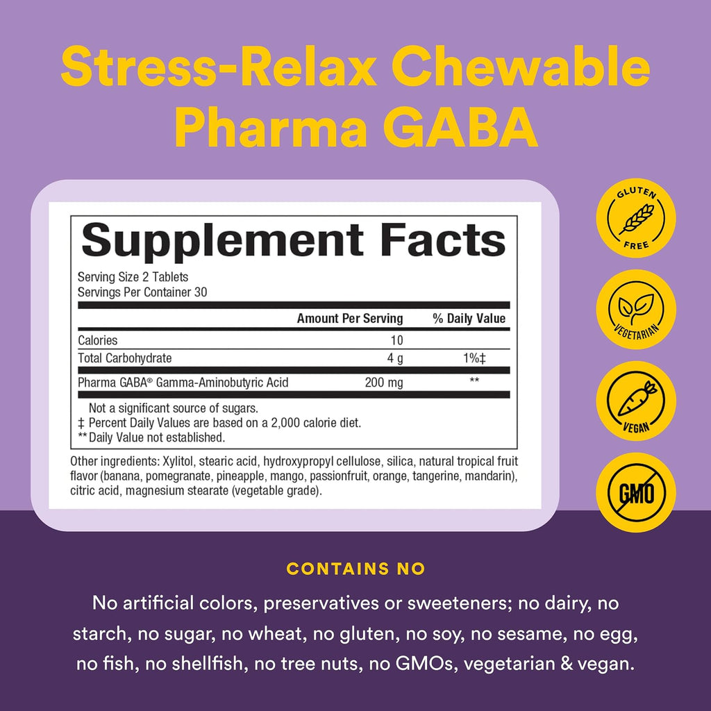 GABA supplement for relaxation