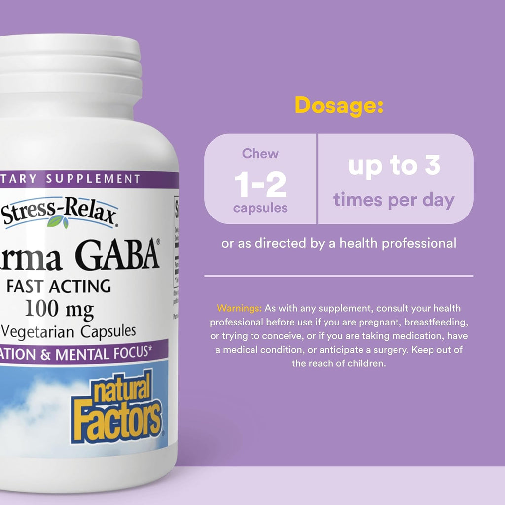 GABA supplement for relaxation