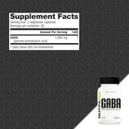 GABA supplement for relaxation