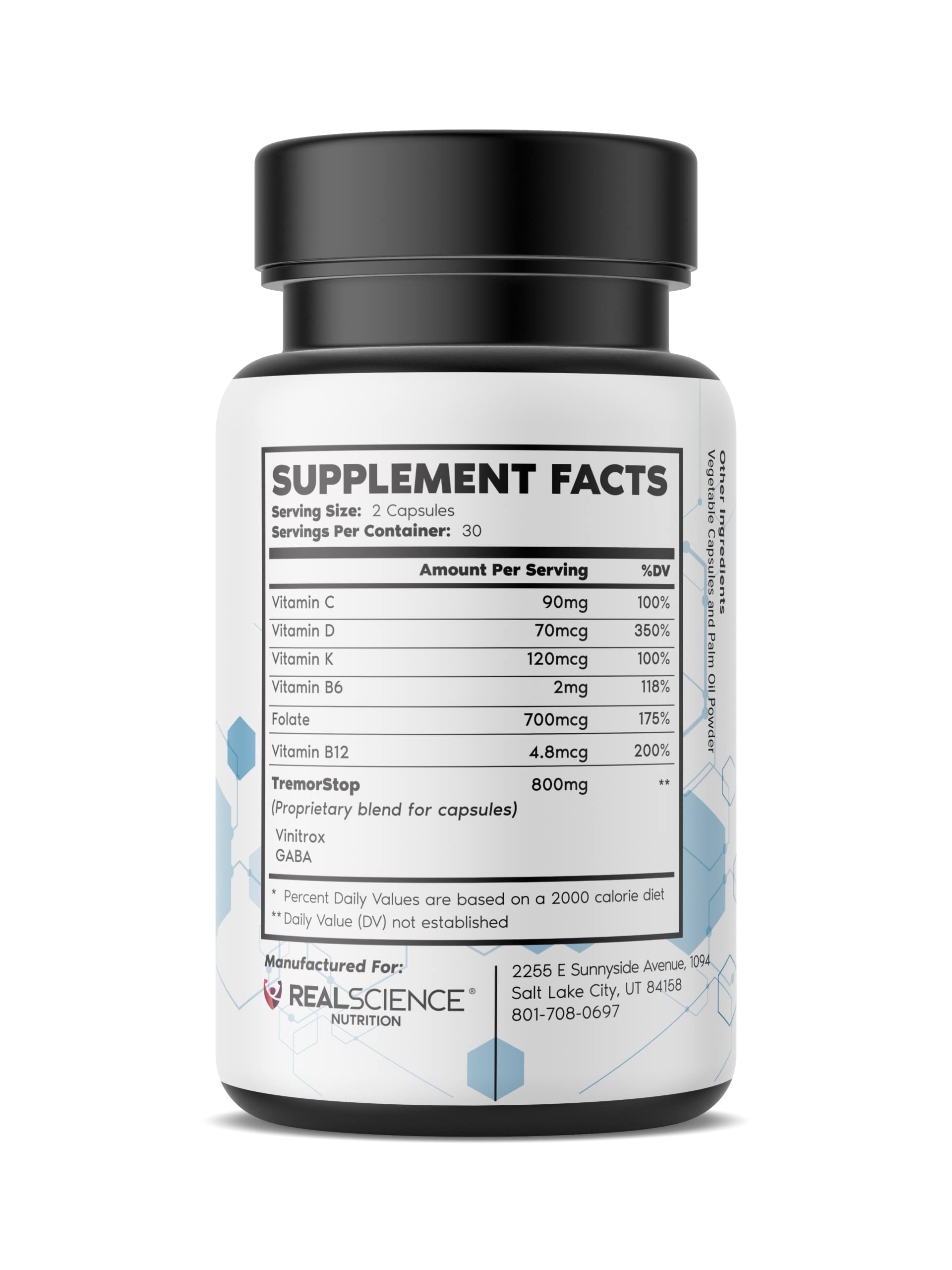 GABA tremor support capsules