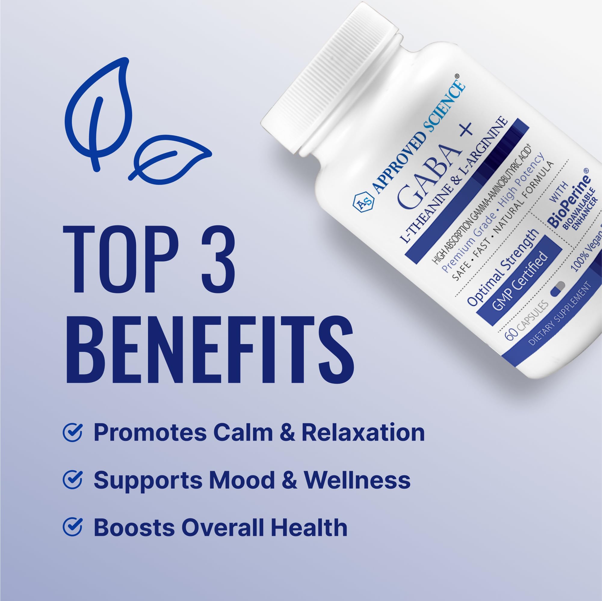 GABA+ vitamins for stress relief
