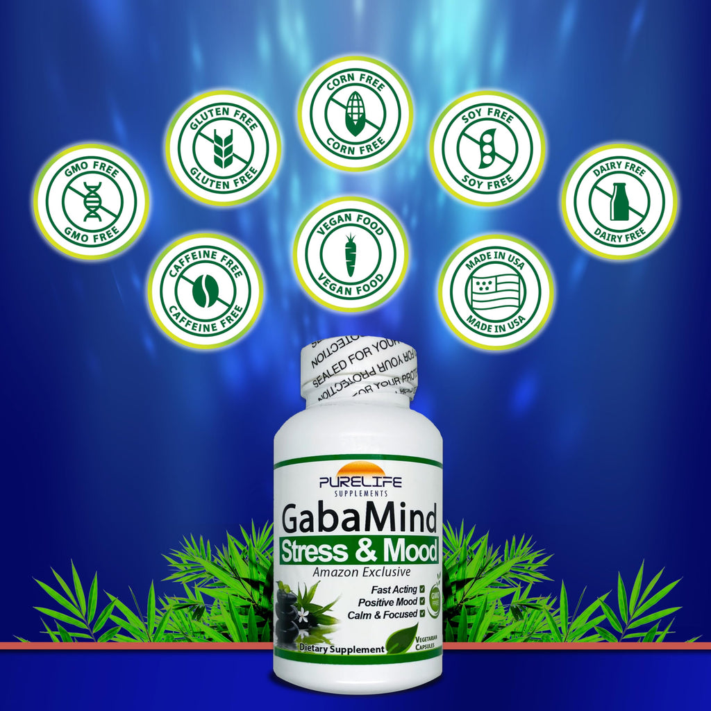 GabaMind nutritional supplement capsules