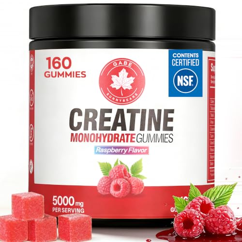 GABE SUNNYBEARS creatine gummies 5000 mg