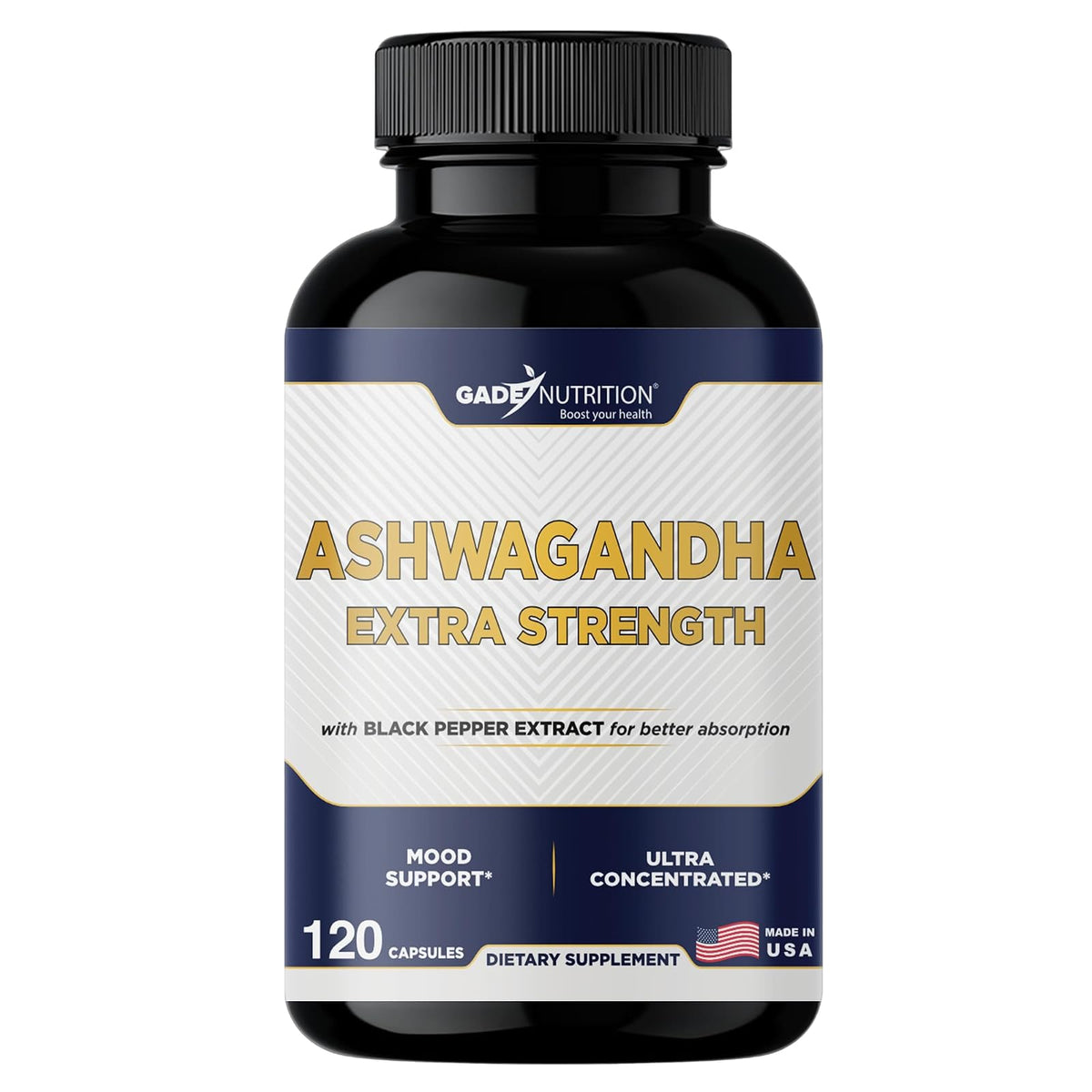 Gade Nutrition ashwagandha veggie capsules