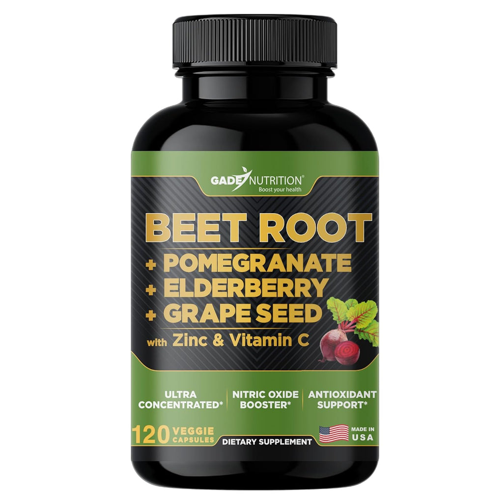 Gade Nutrition beet root extract capsules