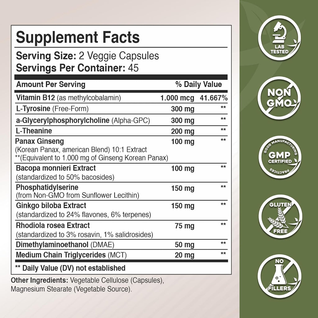 Gade Nutrition brain health supplement