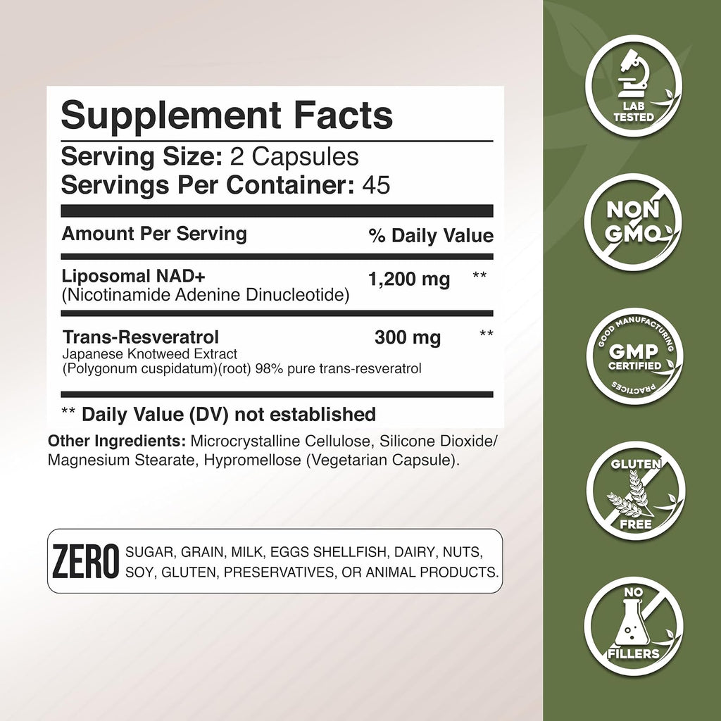 Gade Nutrition capsules for longevity